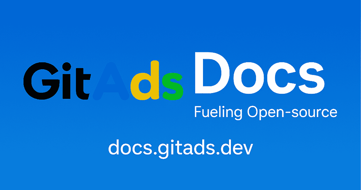 GitAds Documentation | GitAds: Docs, Help & FAQs